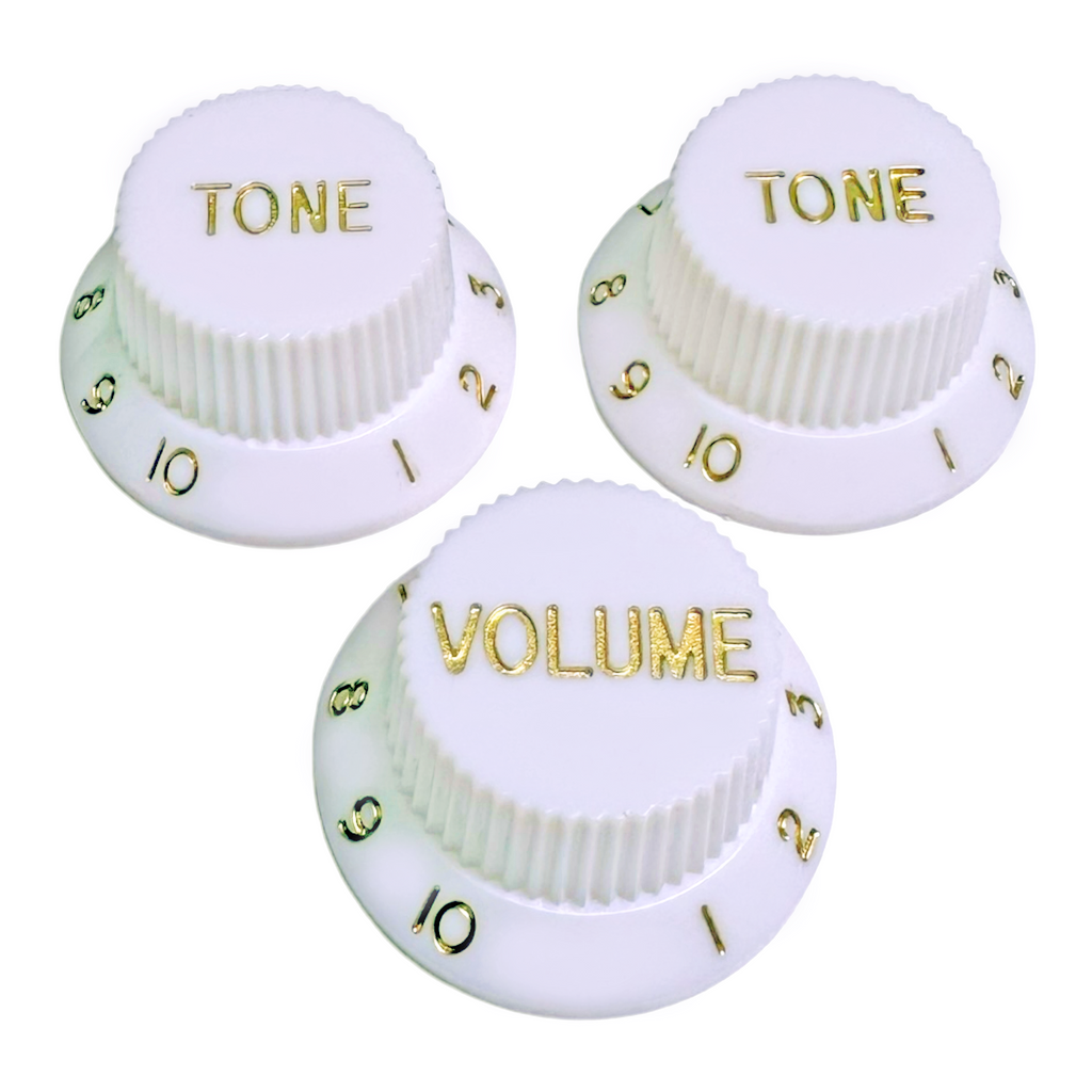 AxLabs Strat-Style Knob Set (3) | AxLabs