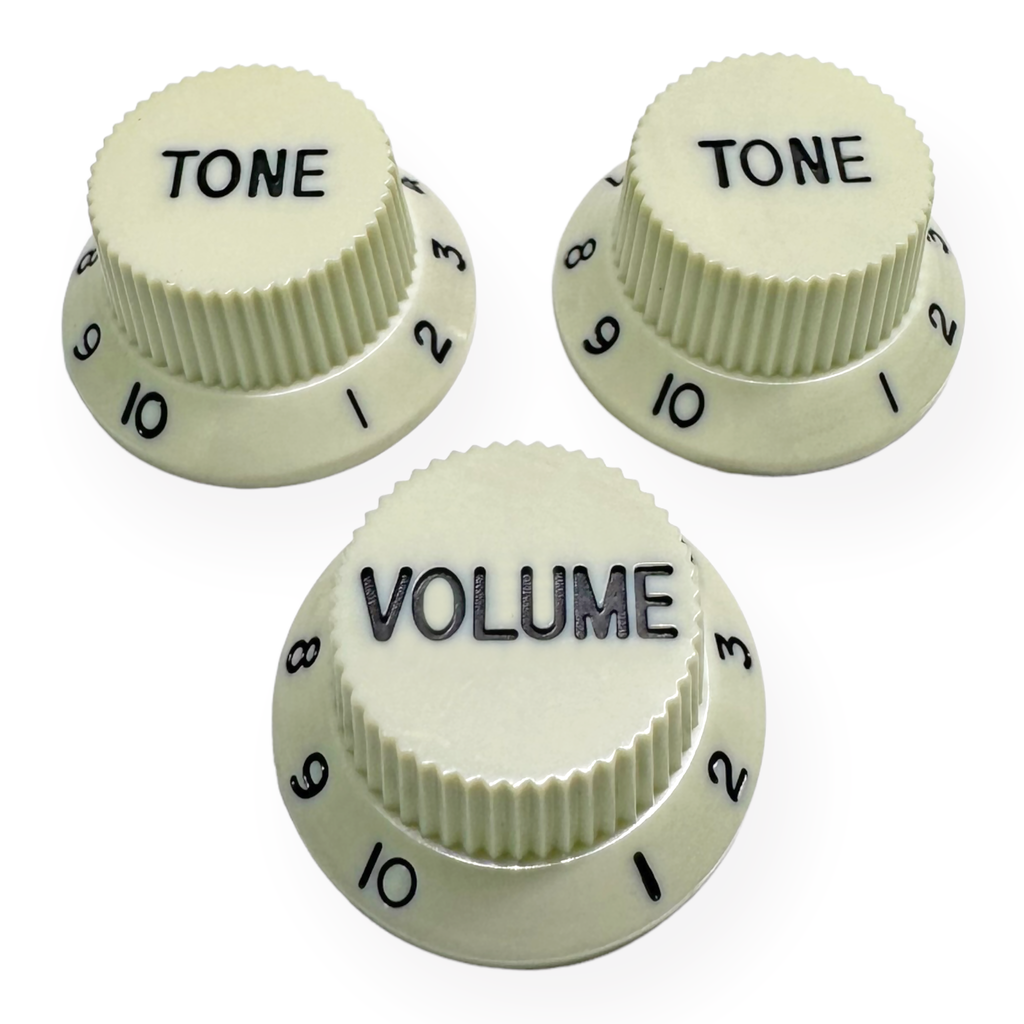 AxLabs Strat-Style Knob Set (3) | AxLabs