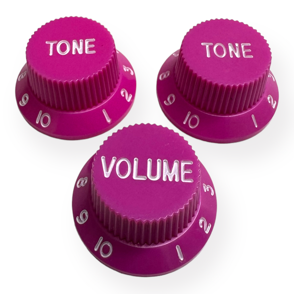 AxLabs Strat-Style Knob Set (3) | AxLabs