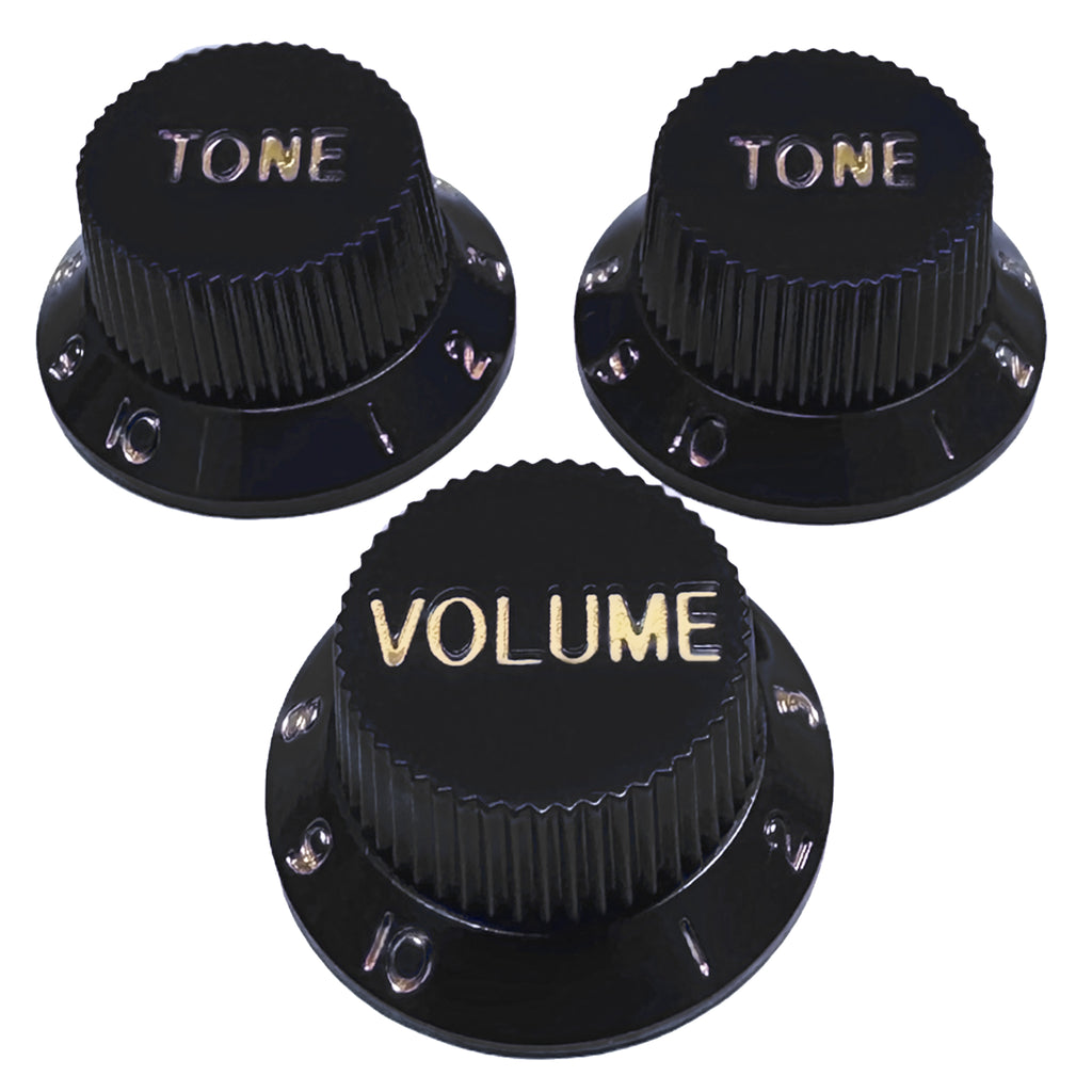 AxLabs Strat-Style Knob Set (3) | AxLabs