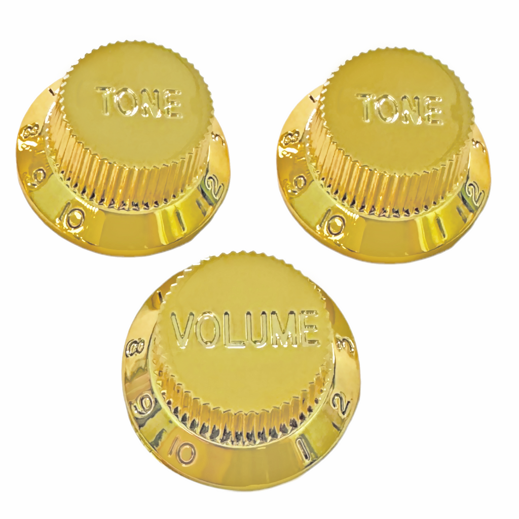 AxLabs Strat-Style Knob Set (3) | AxLabs