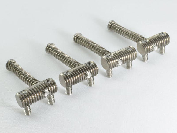 KTS Titanium PR-03SP Bass Bridge Saddles | For Fender® Jazz Bass ...